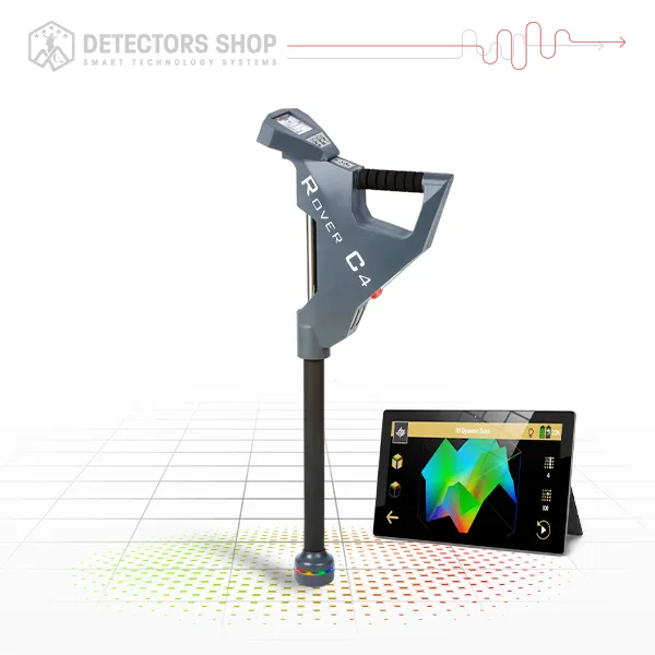 Rover C4 Metal detector, Treasure detector and 3D ground scanner THE ...